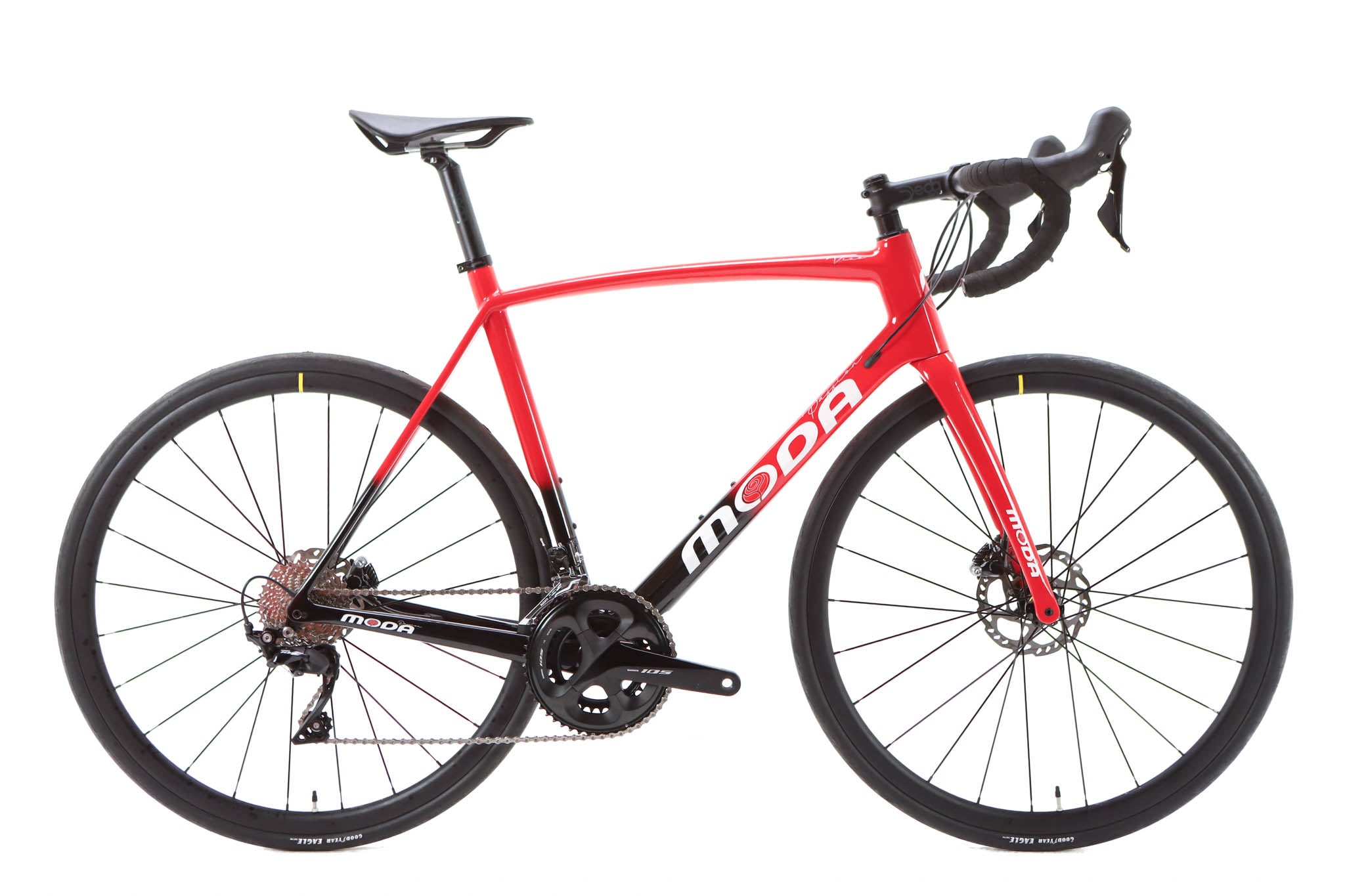 Moda Vivo Shimano 105 Disc Road Bike 2023, Size Large – Cycle Exchange