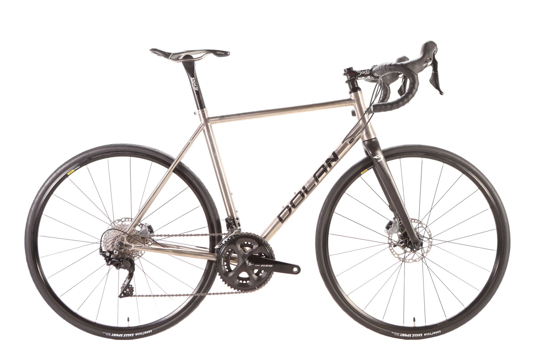 Dolan ADX Titanium Shimano 105 Disc Road Bike 2018, Size 54cm – Cycle ...