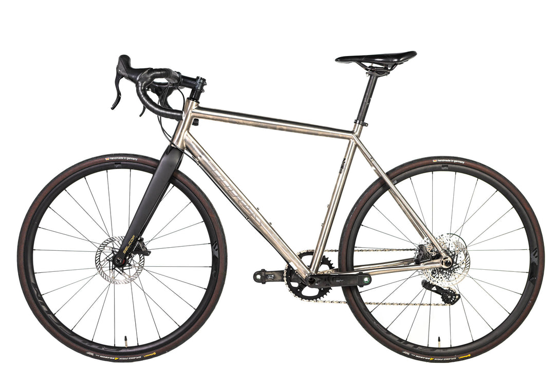 Planet X Titanium Titus Road Runner Campagnolo Ekar Road Bike 2022, Si ...